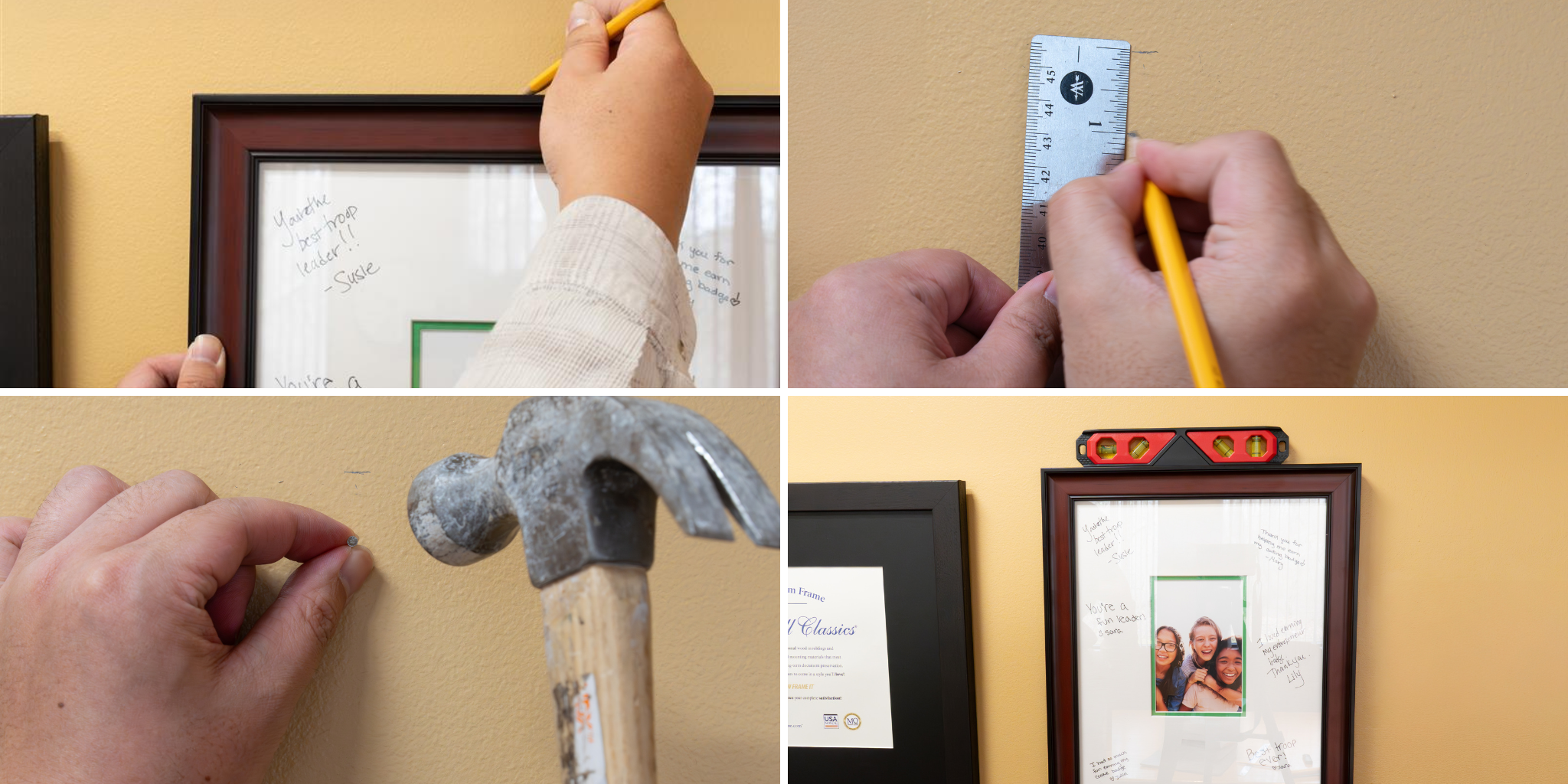 How to Hang a Frame Like a Pro | customframes.com Blog